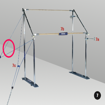 Uneven Bars - Acromat - Uneven Bar Cable Padding - Set of 4 - A9-112