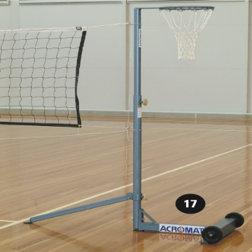 Games Equipment - Acromat - Games Post - Freestanding, Adjustable ...
