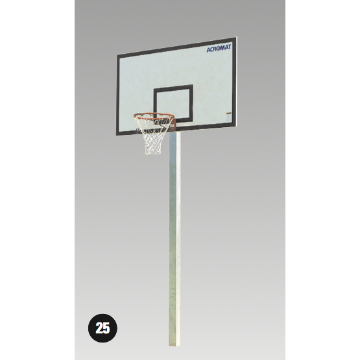 Games Equipment - Acromat - Basketball Backboard - Single Upright with ...