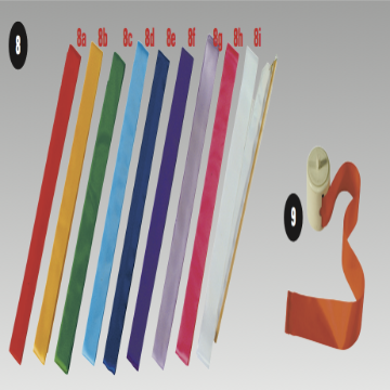 Rhythmic Gymnastics Gym Balls, Ribbons, Clubs & Ropes - Acromat - Gym ...