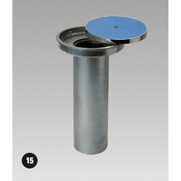 Floor Sockets - Acromat - Floor Socket & Access Cover Plate - A6-50