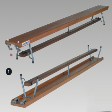 Balance Benches - Acromat - Balance Bench with Hinged Hooks - A2-1