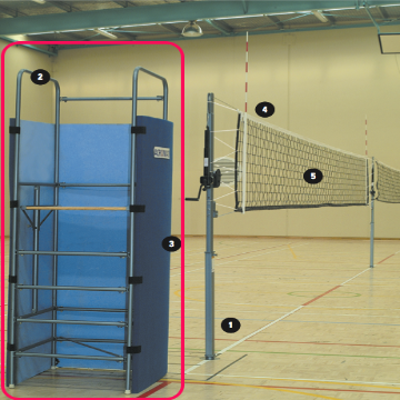 Games Equipment - Acromat - Volleyball Umpire Stand - A16-91