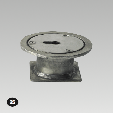 Outdoor Sockets & Plates - Acromat - Floorplate Keyhole - Stainless ...