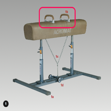 Pommel Equipment & Mushrooms - Acromat - Pommels and Bolts - Olympic/ F ...