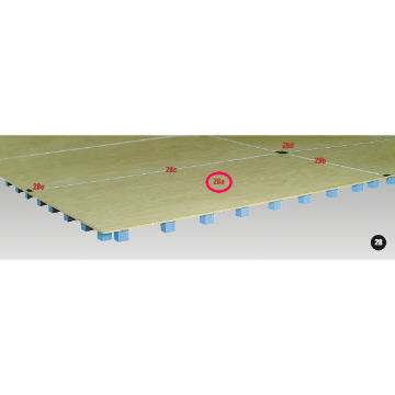Spring Floors - Acromat - Spring Floor Section - Resilient Foam Block ...
