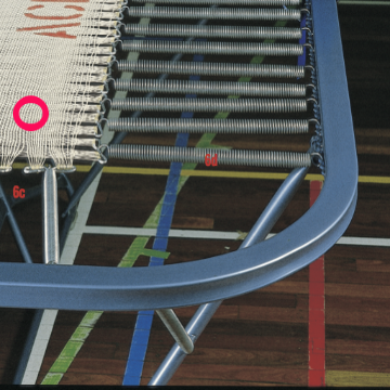 Trampolines - Acromat - Trampoline Woven Net - Little Giant, 3050 x ...