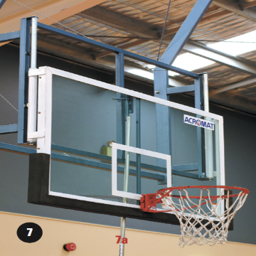 Games Equipment - Acromat - Mini Basketball Height Adjusting Frame - A16-90