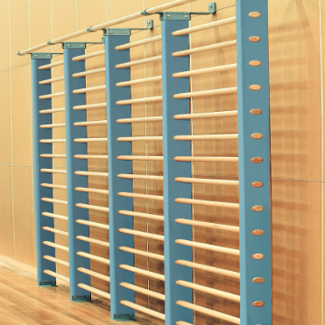 Wall Bars & Attachments - Acromat - Wall Bars - Fixed, 6 Section ...