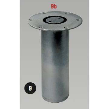 Floor Sockets - Acromat - Floor Socket - Flanged, 79mm I.D. - A6-71