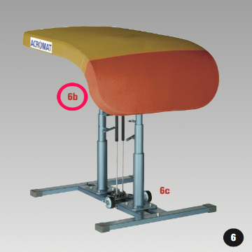 Vaulting Table and Horses, Vaulting Equipment & Run Up Strips - Acromat ...