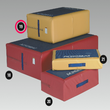 Padding Blocks - Acromat - Padding Block - Yellow, 1200 x 900 x 450mm ...