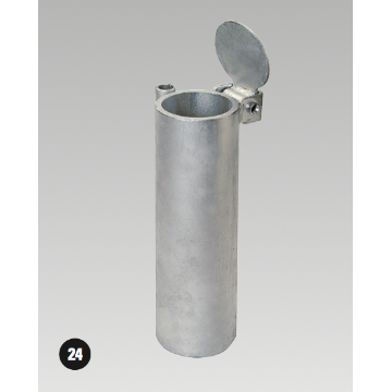 Outdoor Sockets & Plates - Acromat - Socket with Cap - Outdoor - A6-30