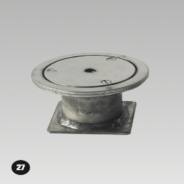 Outdoor Sockets & Plates - Acromat - Floorplate 1/2 w - Stainless Steel ...