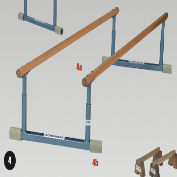 Parallel Bars - Acromat - Parallel Bars - Low Balancing - A9-8