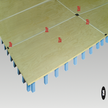 Spring Floors - Acromat - Spring Floor Section Resilient Foam Base ...