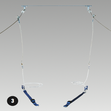Safety Belts - Acromat - Safety Belt System - Pulleys Adjustable Straps ...