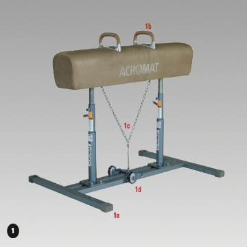 Pommel Equipment & Mushrooms - Acromat - Horse - Pommel - Leather ...
